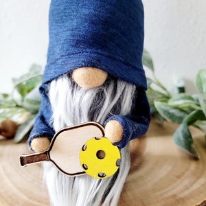 Handmade Pickleball Gnome for Pickleball Lover, Gift for Pickleball ...