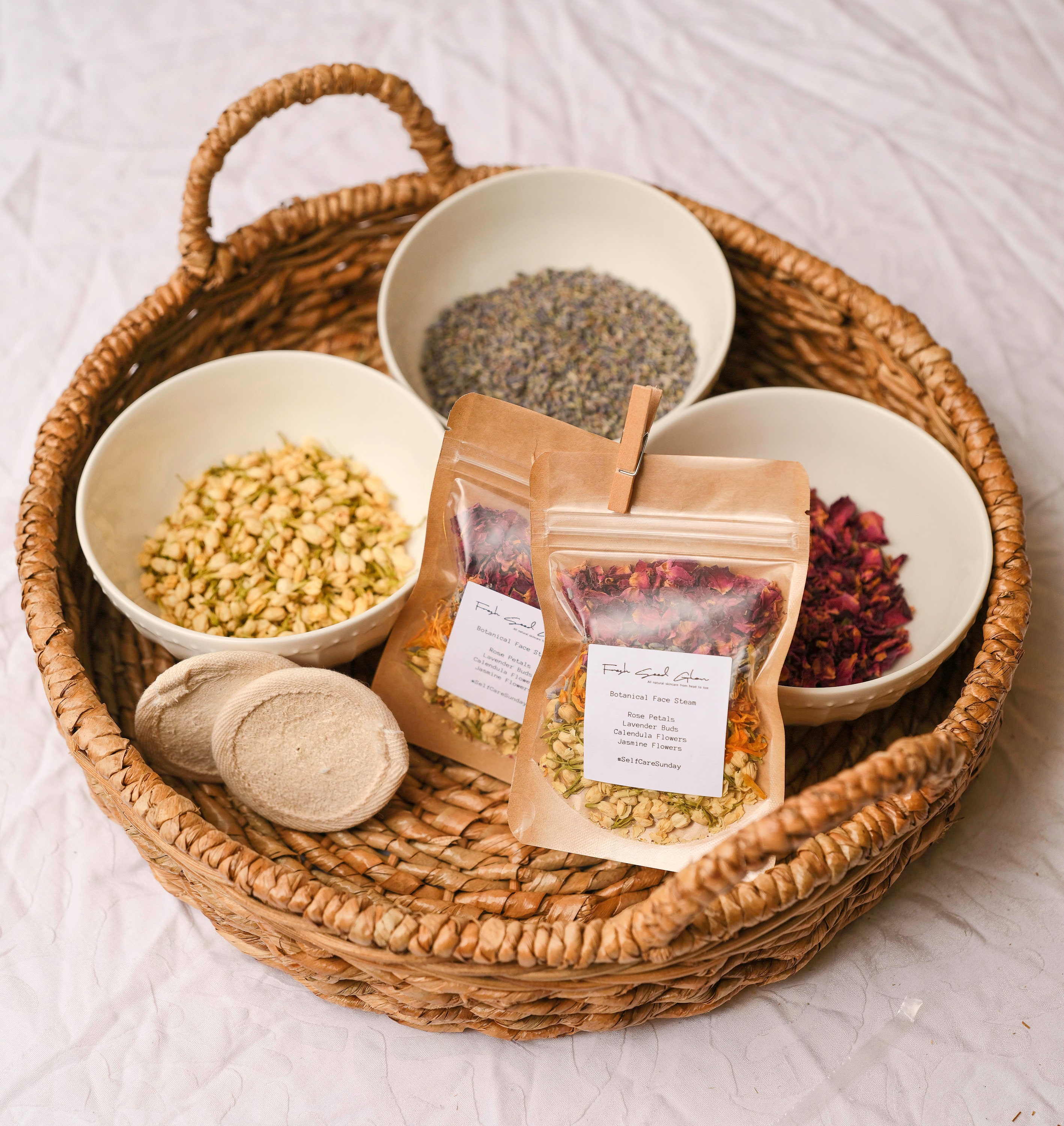 Organic Botanical Face Steam| Facial Steam| Floral Blend| Self Care ...