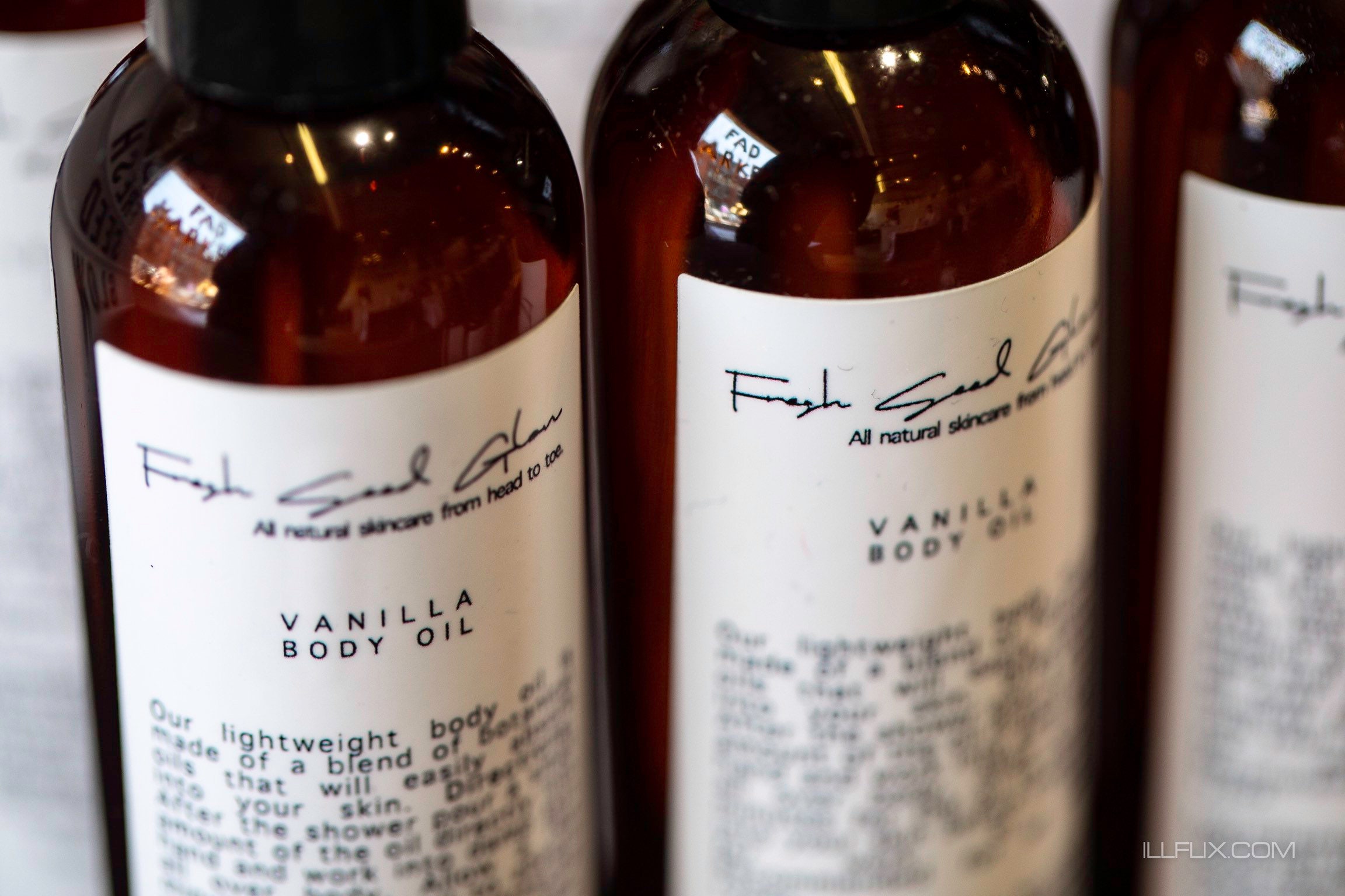 Body Oil Massage Oil Lightweight Formula Natural And Organic Ingredients — Fresh Seed Glow
