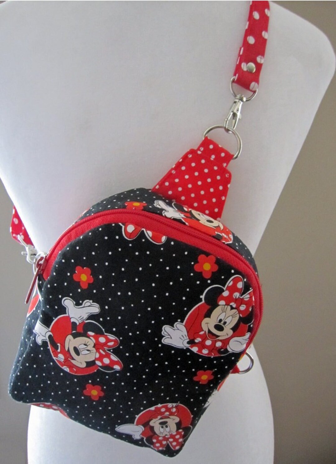 MINNIE MOUSE Dot Mini Back Pack Fun Size yet Functional With - Etsy