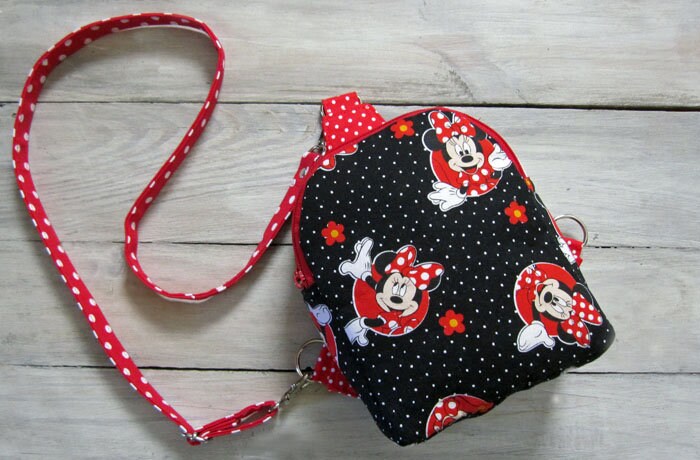 MINNIE MOUSE Dot Mini Back Pack Fun Size yet Functional With - Etsy