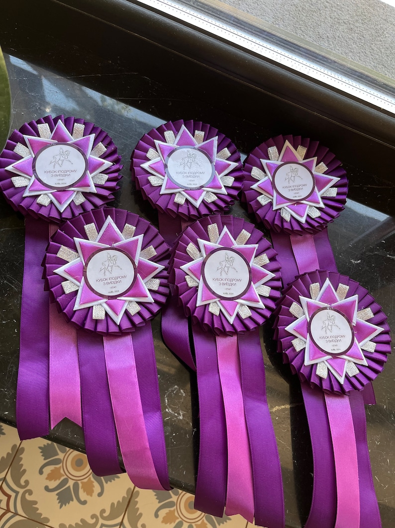 Award Rosette Blueberry - Etsy