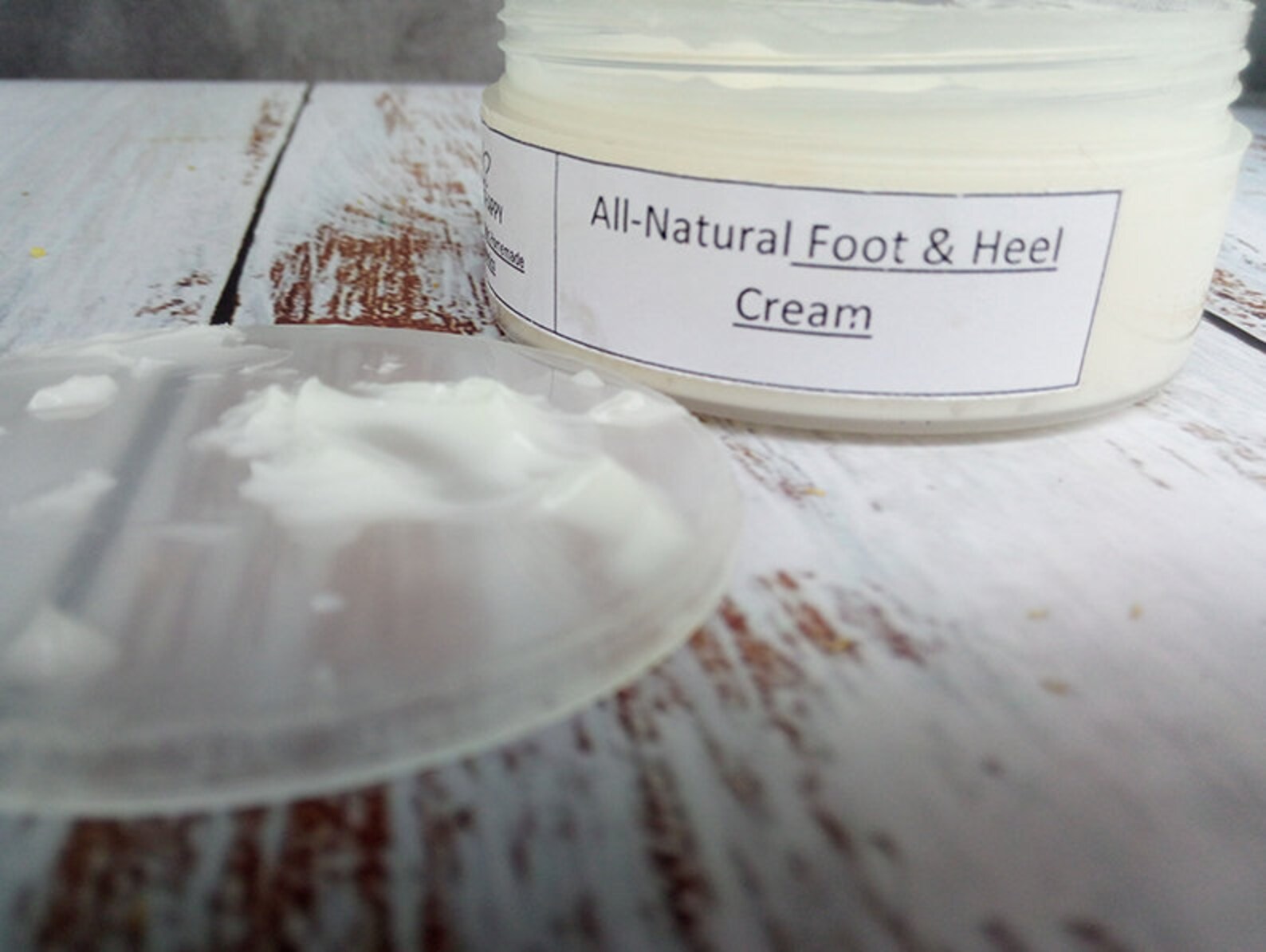 All-natural FOOT & HEEL CREAM - Etsy
