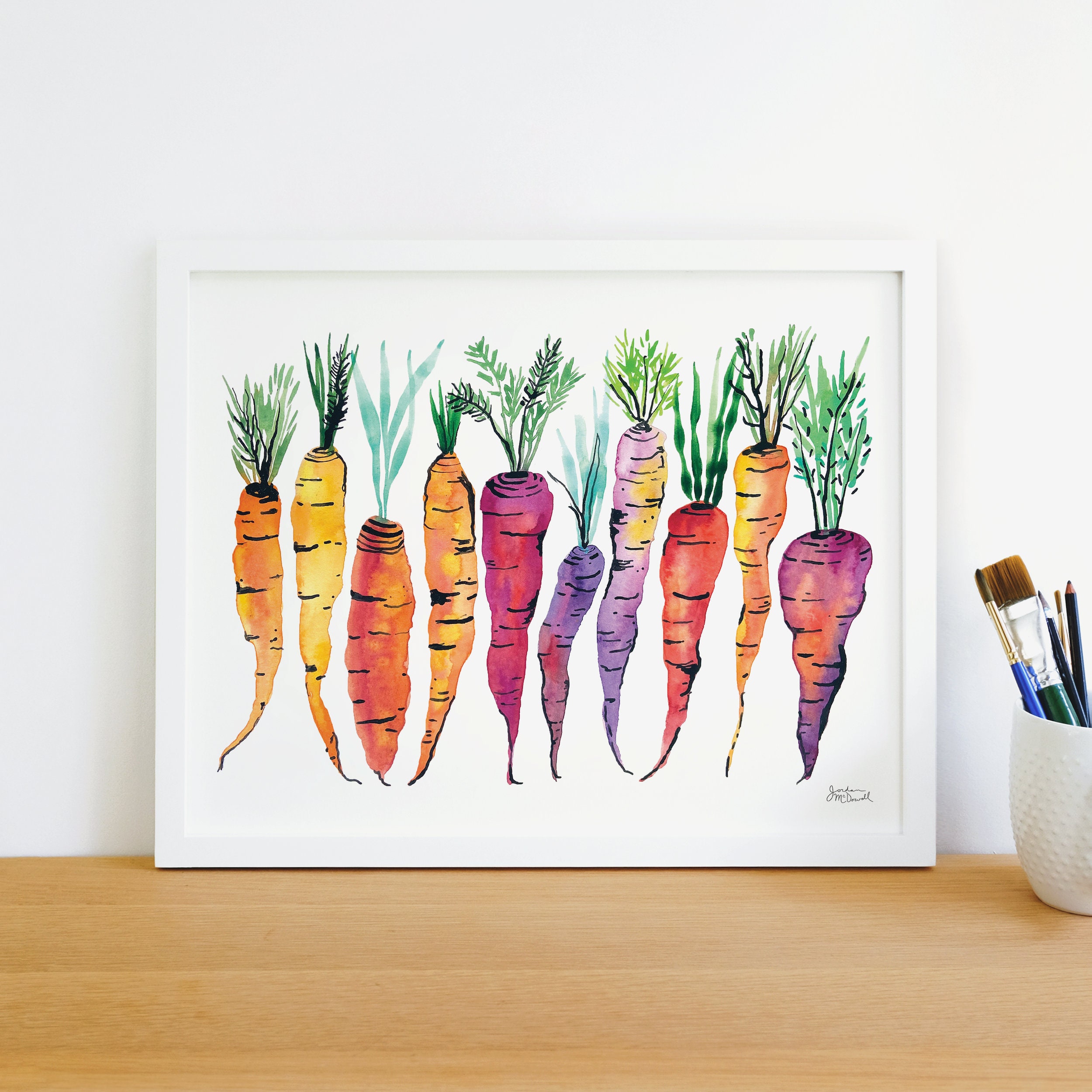 Carrot Painting