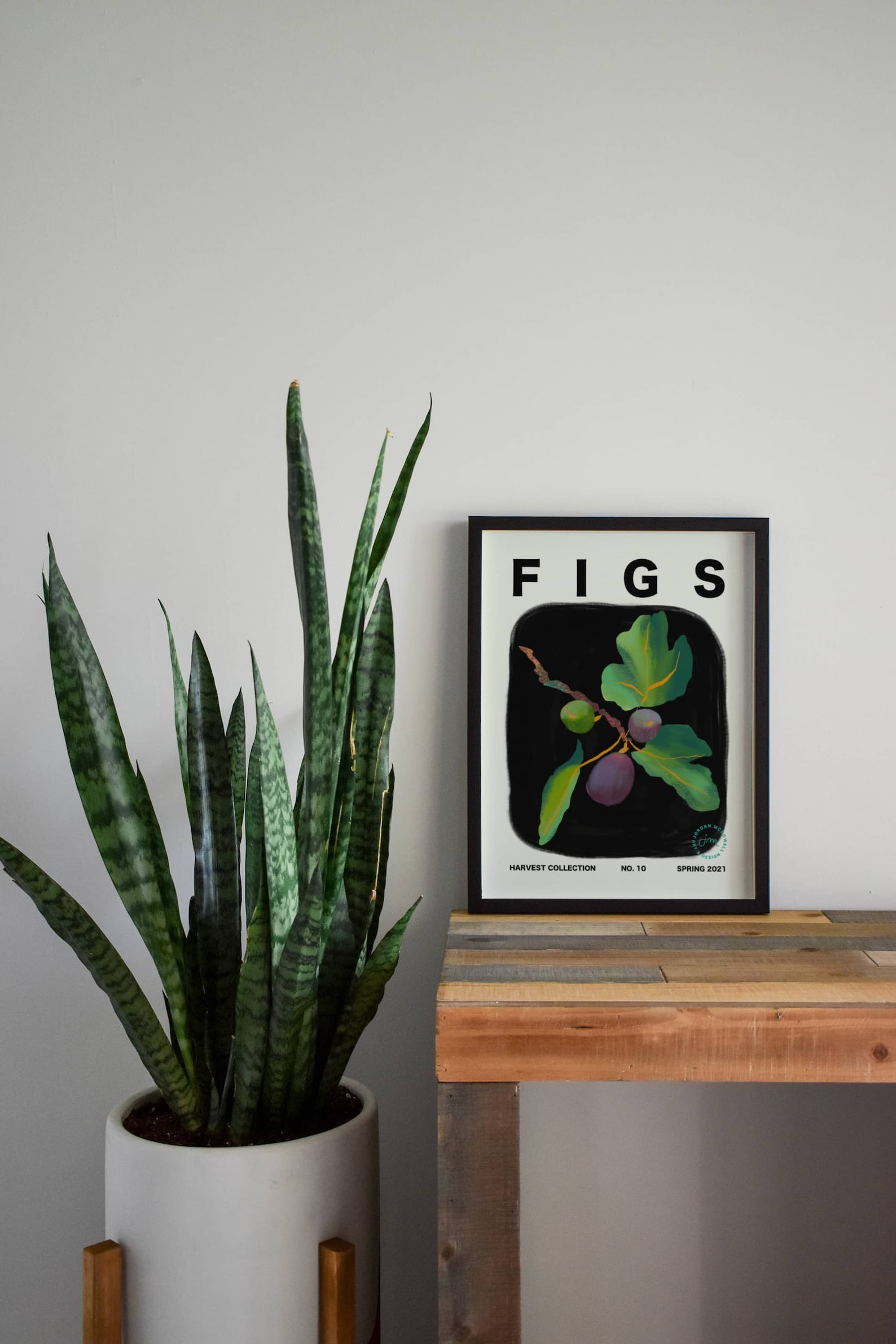 Figs Art Print Food Art Prints Fruit Poster Kitchen Wall - Etsy