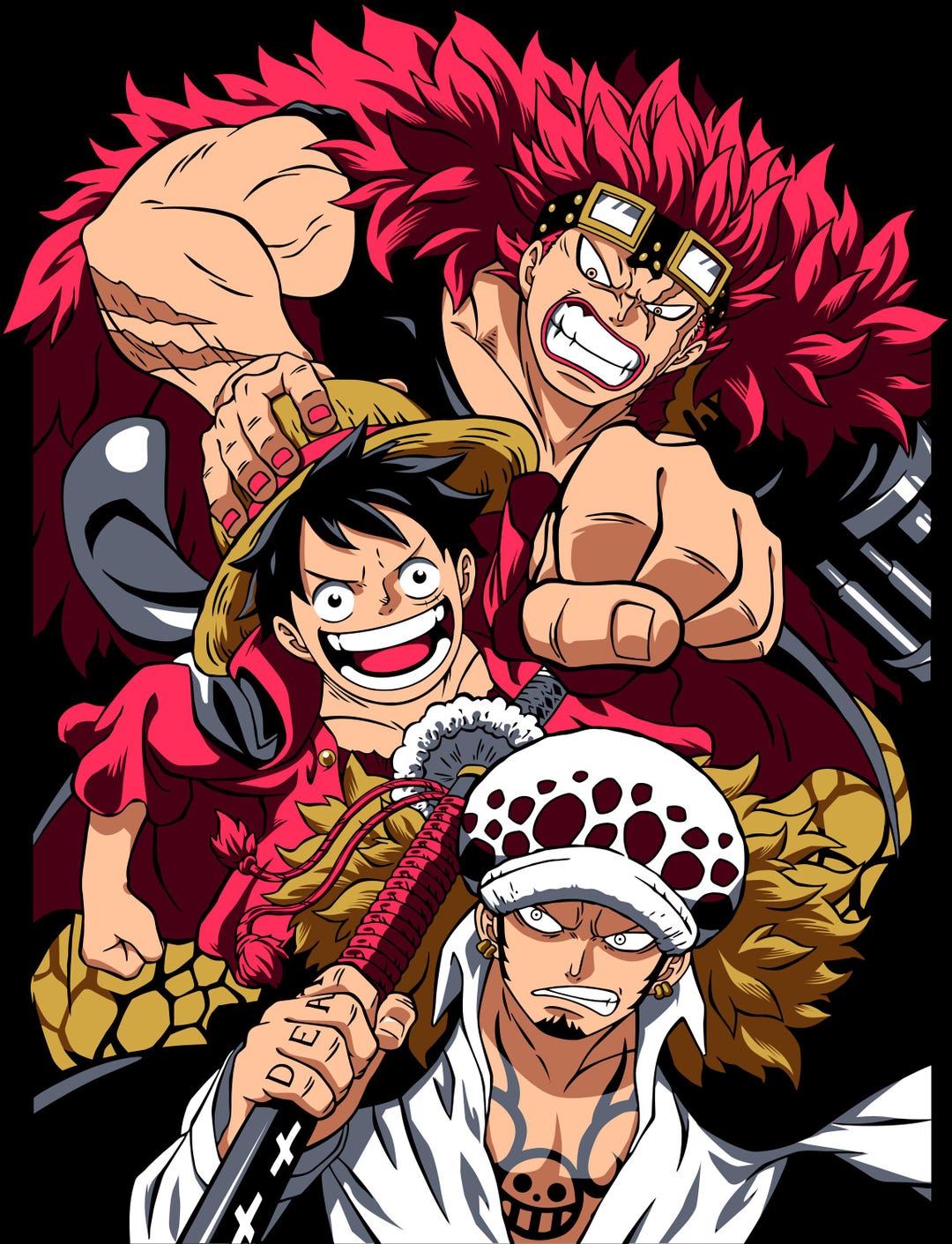 One Piece Inspired Mega Pack 500 Digital Items 2GB of Anime Art ...