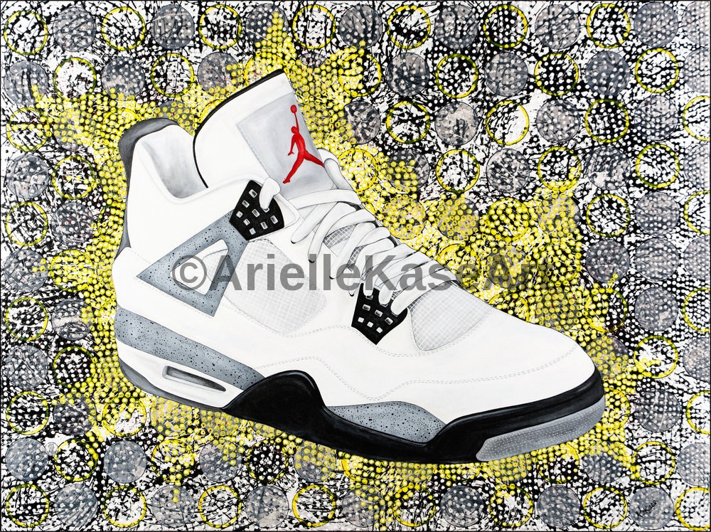 Custom Sneaker Paintings - Etsy