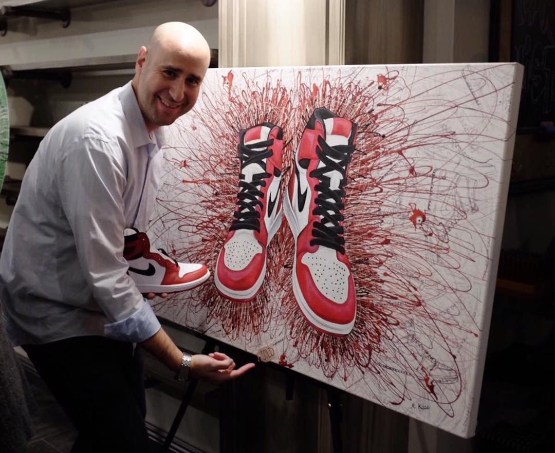 Custom Sneaker Paintings - Etsy