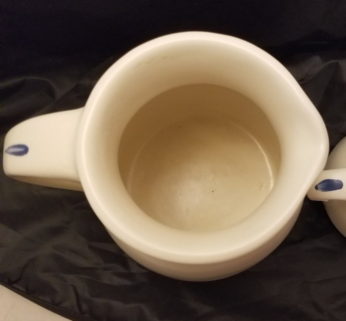 Vintage Olde Cape Cod Pottery Pitcher Blueberry - Etsy