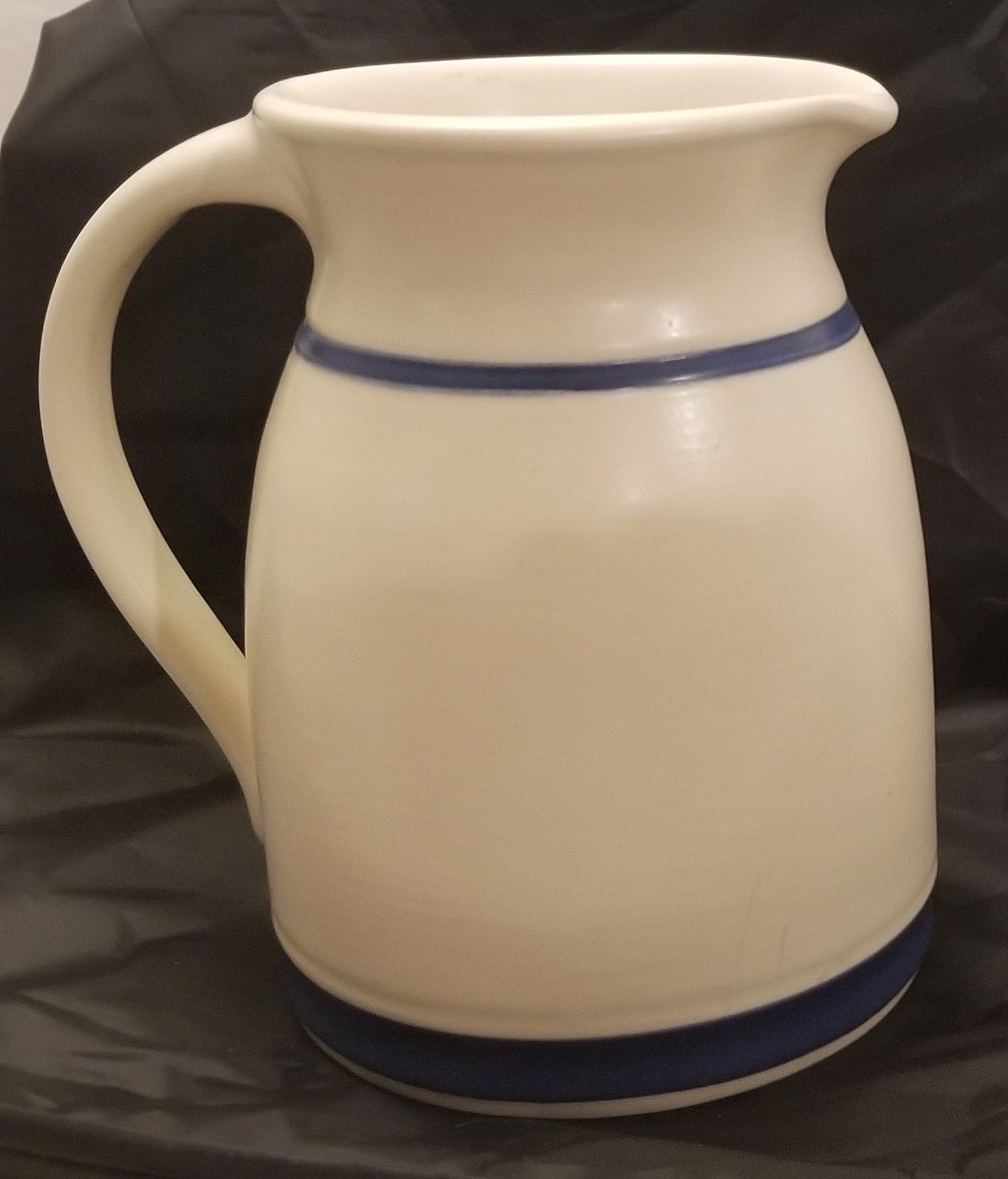 Vintage Olde Cape Cod Pottery Pitcher Blueberry - Etsy