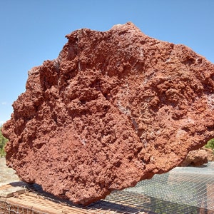 Large Flat Rock Wall, 18 Rock Bed, Red Lava Rock, Aquarium Landscape ...