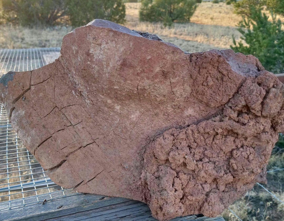 8lbs Big Red Rock, Bonsai, Terrarium, Fish Tank Stone, Aquascape Rock ...