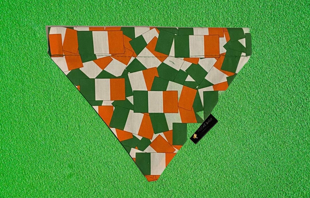 Irish National Flag Bandana - Etsy