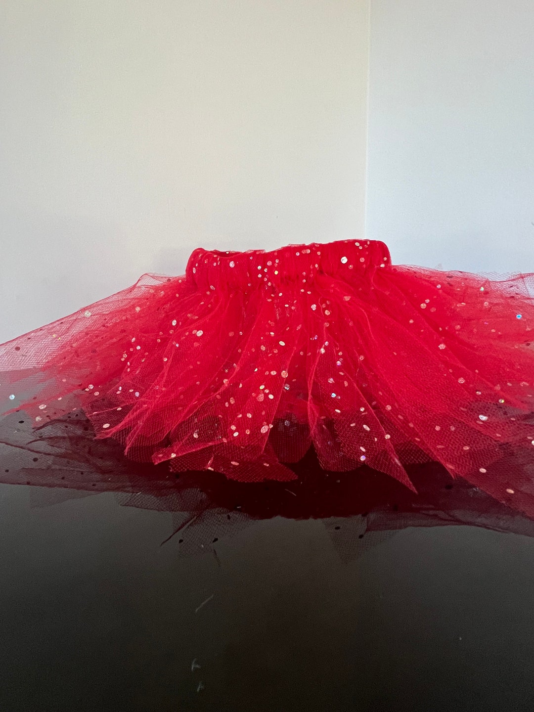 Red Sparkly Tutu - Etsy