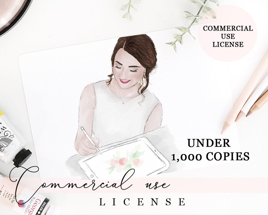 Commercial Use License (under 1000 Copies - Single Product) - Etsy