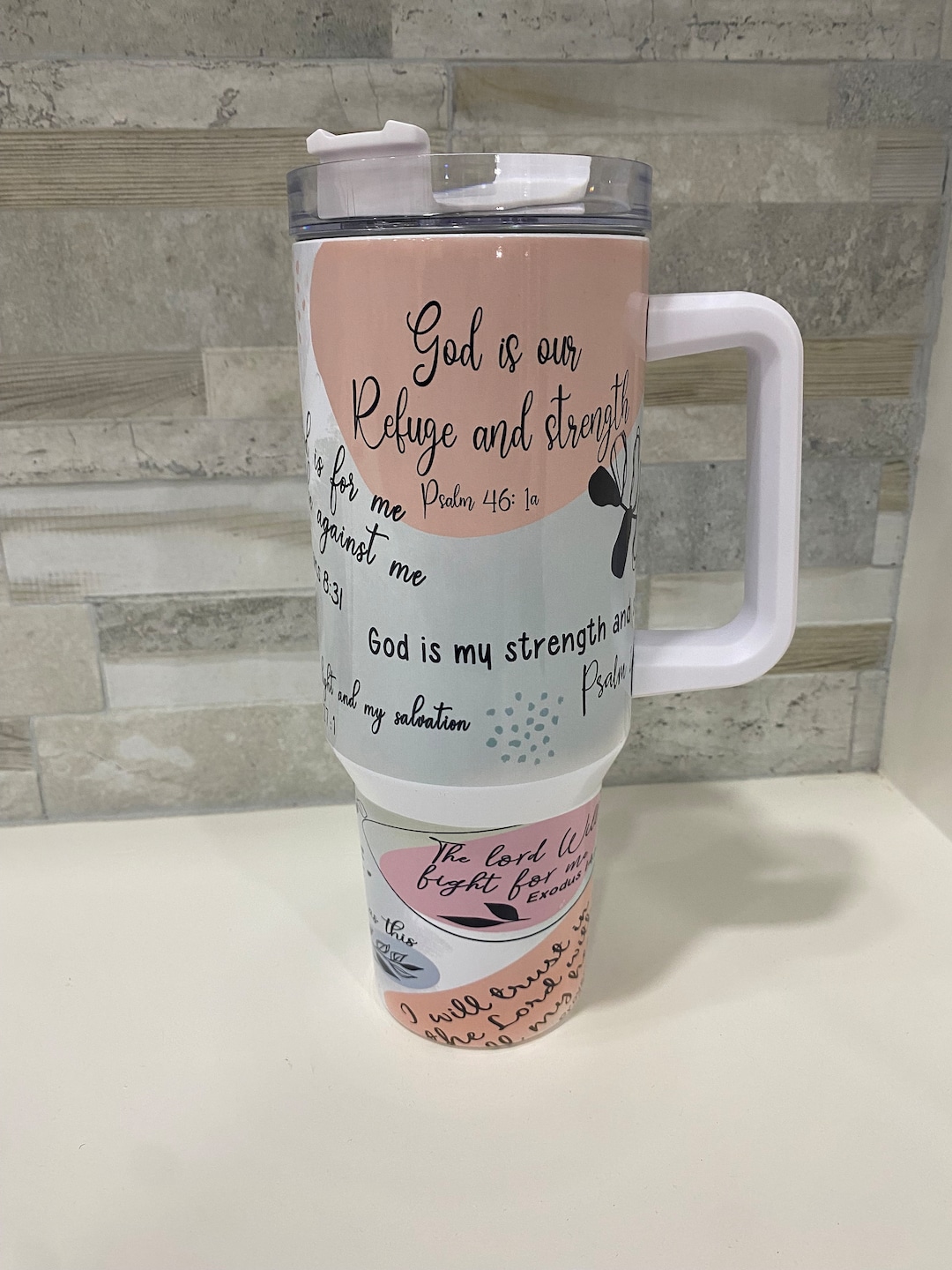 Bible Verse 40 Oz Tumbler. Bible Verse Tumbler. 40 Oz Tumbler With ...