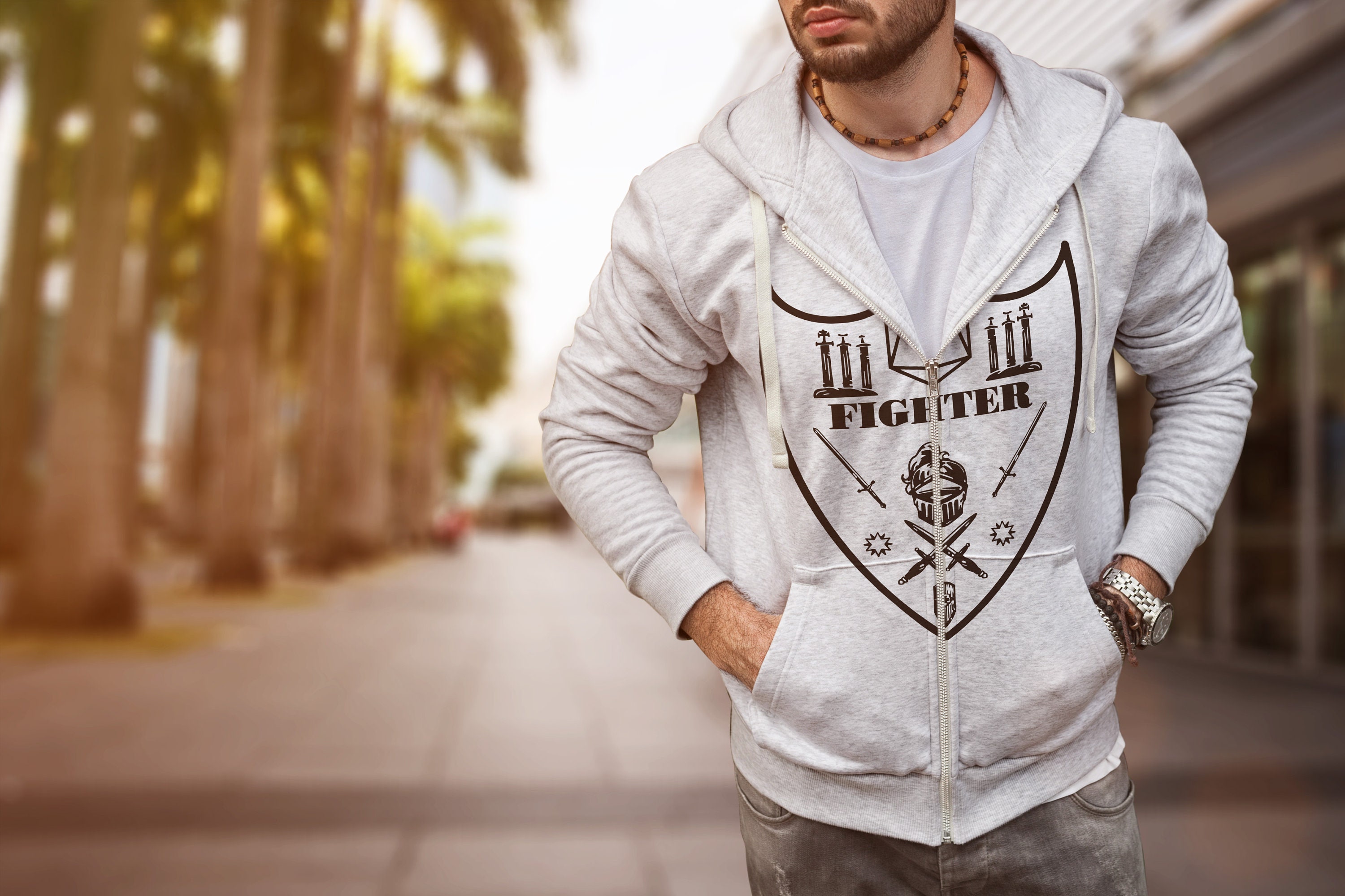 Fighter Class D20 Vector for Rpgs, D&D, Dungeons and Dragons ...