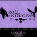 Roll Initiative Cutting File for Rpgs, D&D, Dungeons and Dragons D20 ...