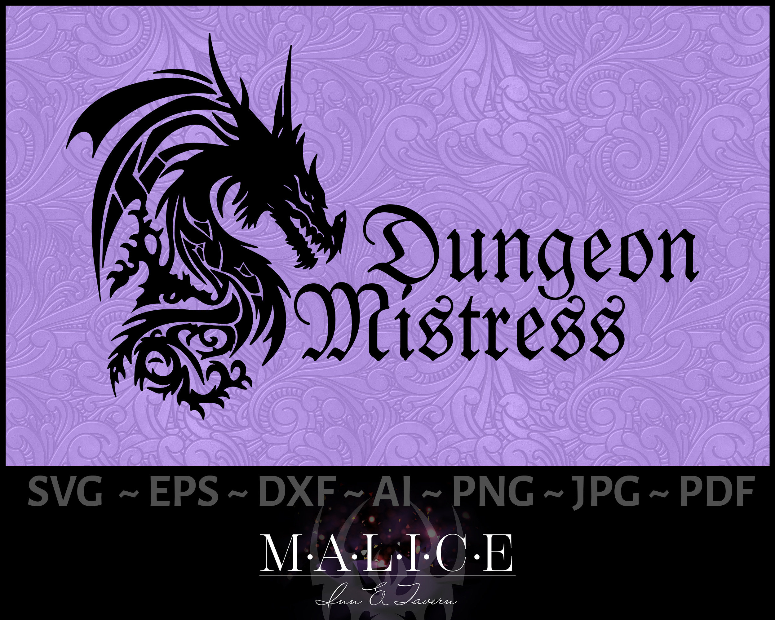 Dungeon Mistress DM SVG for Rpgs, D&D, Dungeons and Dragons | Vector ...