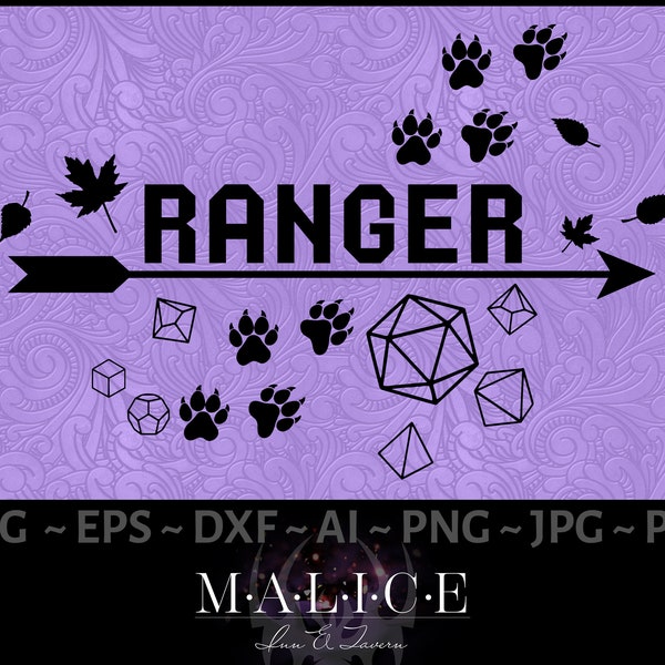 Roll Initiative Cutting File for Rpgs, D&D, Dungeons and Dragons D20 ...