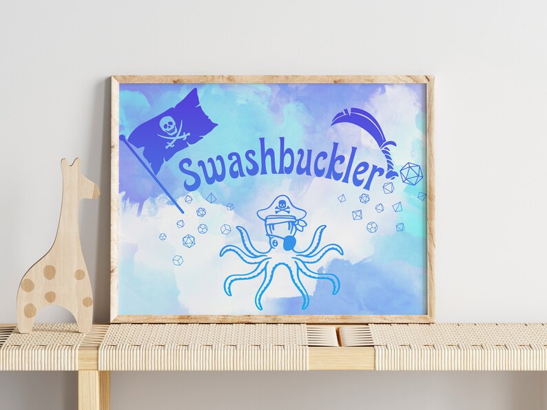 Swashbuckler Class Vector for Pathfinder, PF, Pf2e, Rpgs, Fantasy ...