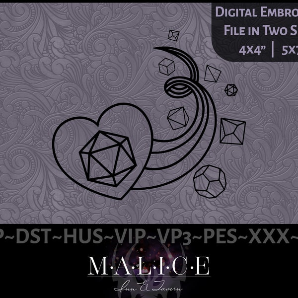 Dnd Embroidery File - Etsy