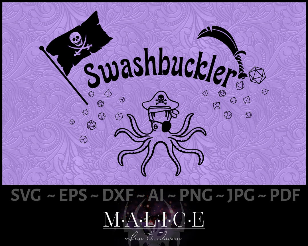 Swashbuckler Class Vector for Pathfinder, PF, Pf2e, Rpgs, Fantasy ...