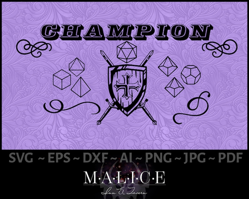 Champion Class Vector for Pathfinder, PF, Pf2e, Rpgs, D&D, Dungeons and ...
