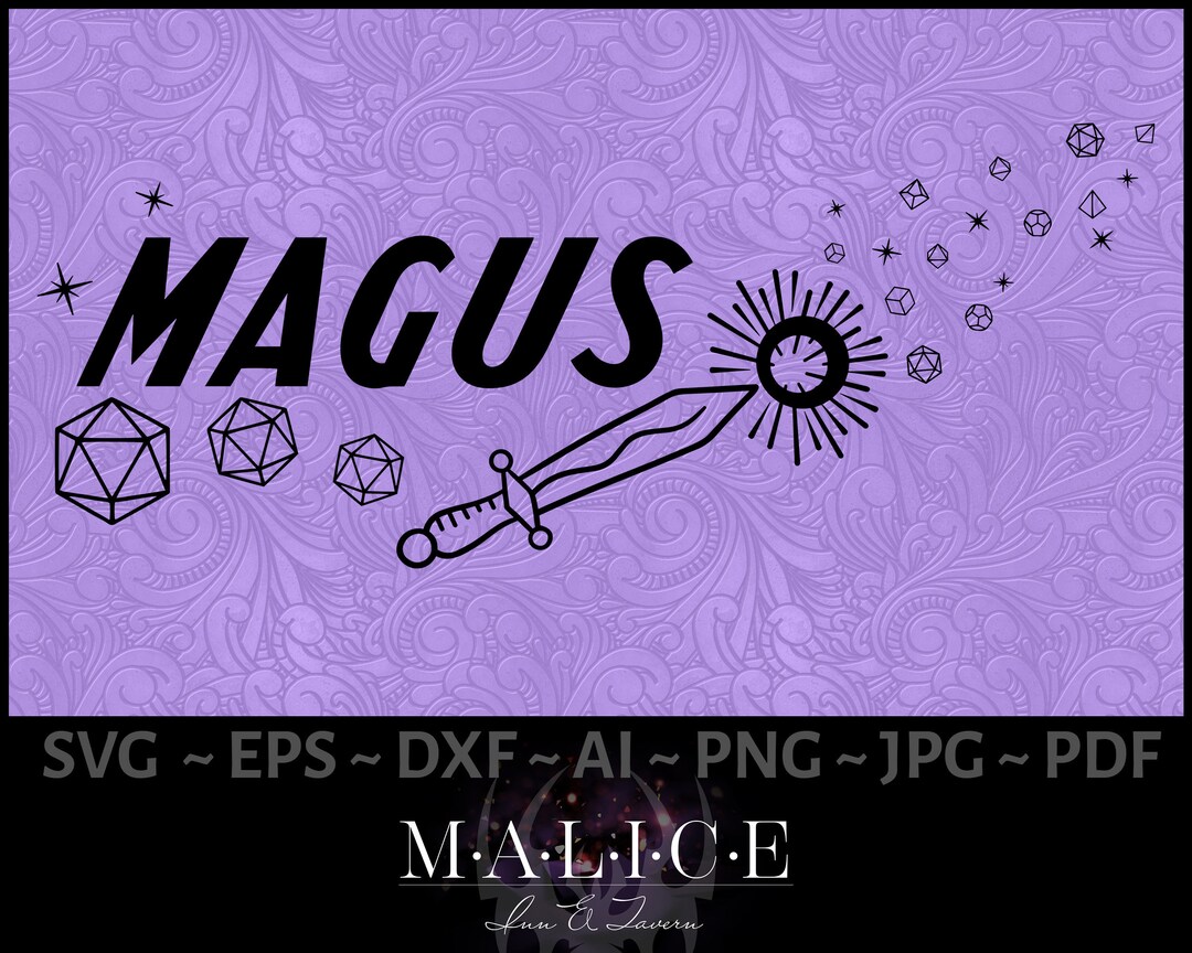 Magus Class Vector File for Pathfinder, PF, Pf2e, Rpgs, Fantasy Ttrpgs ...