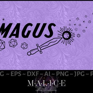 Magus Class Vector File for Pathfinder, PF, Pf2e, Rpgs, Fantasy Ttrpgs ...