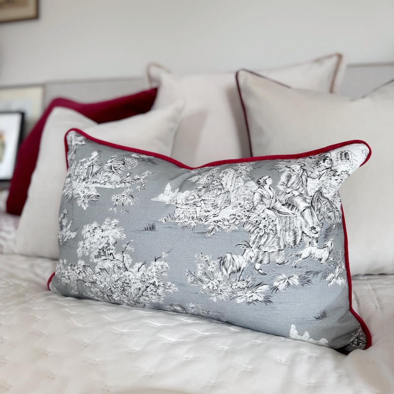 Grey Euro Sham - Etsy