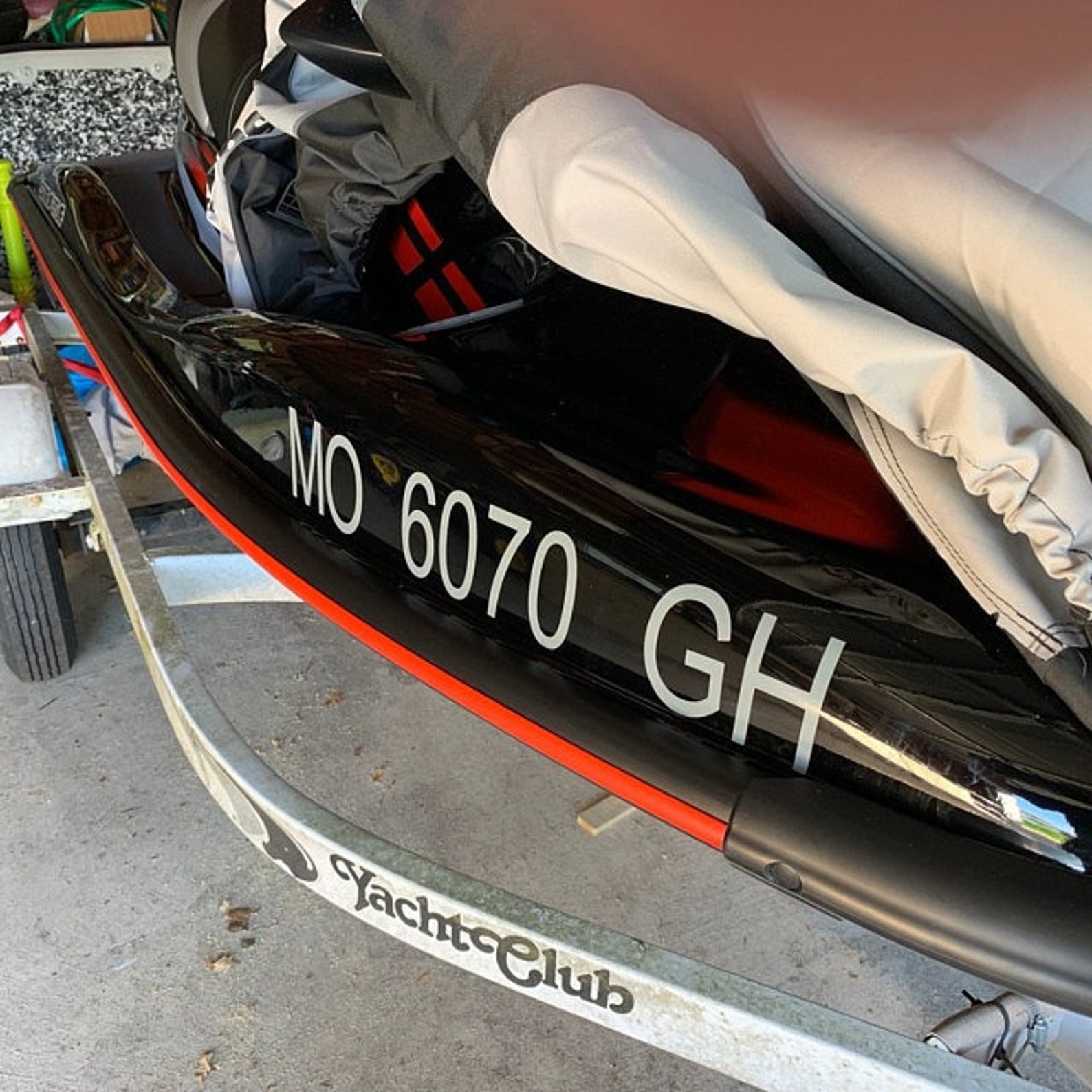 Set of 2 Watercraft Registration Numbers 3 INCH Lettering - Etsy