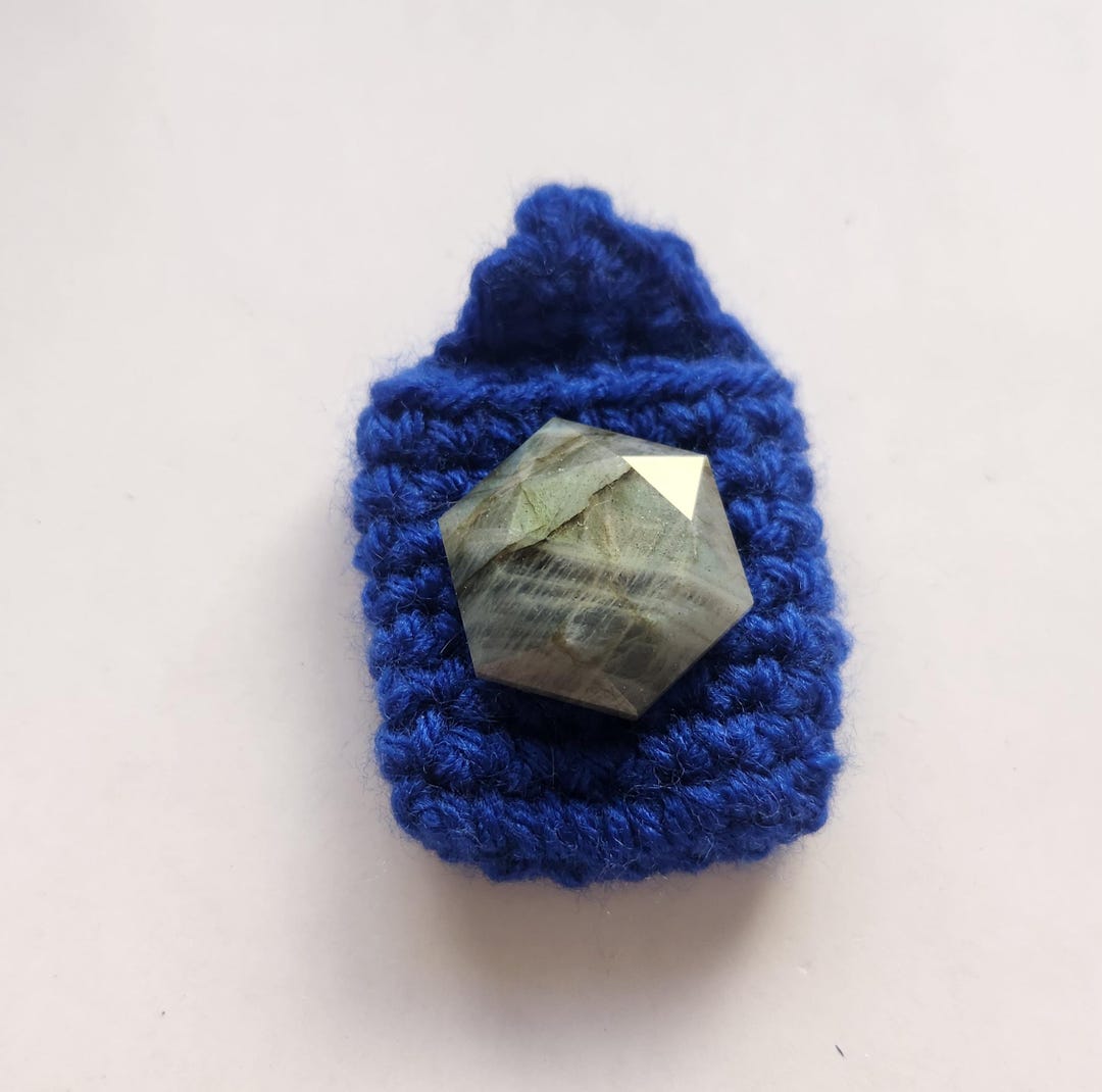 Pocket Crystal. Star of David Cut Labradorite.hexagonal. Hexagon. - Etsy