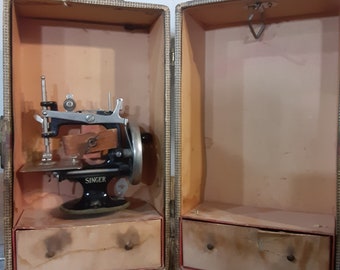 Vintage Early Singer Sewing Machine, Model 20 With 7 Spokes - Etsy