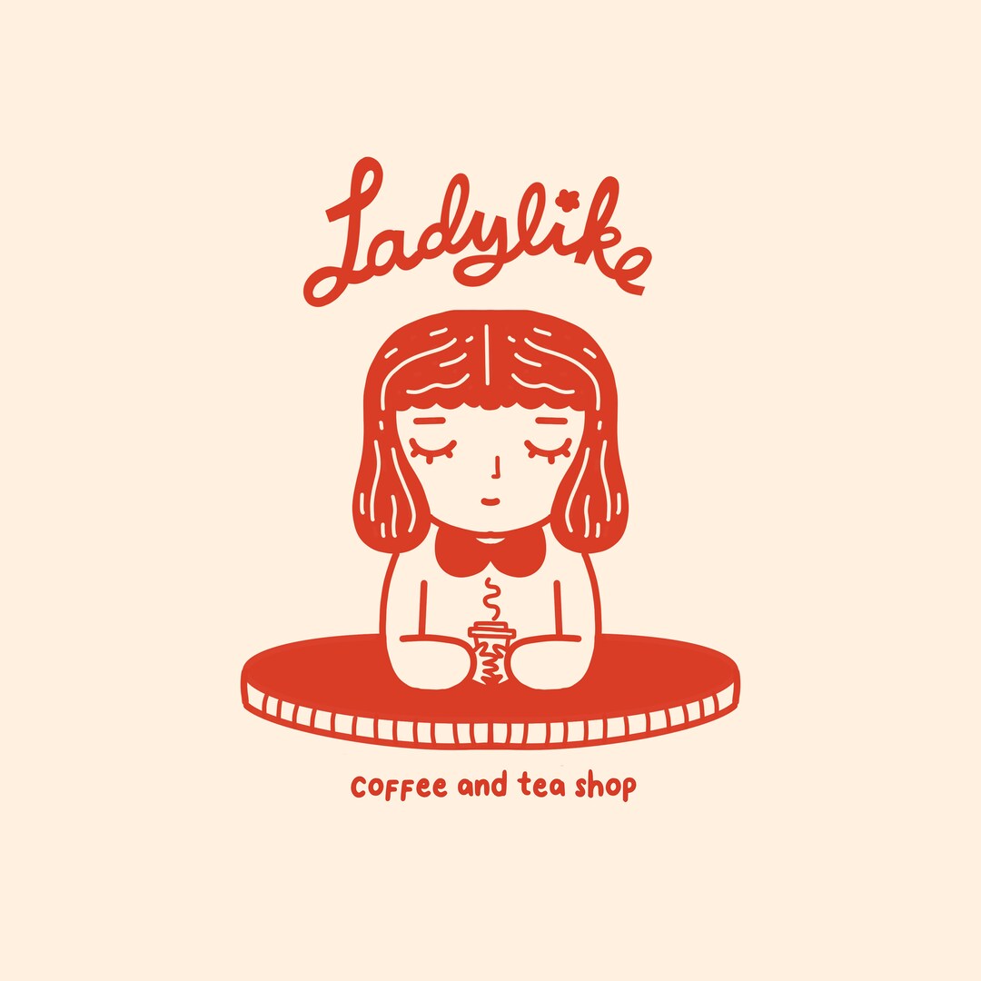 Custom Typography Logo Design, Modern Logo Design, Handwritten Woman ...