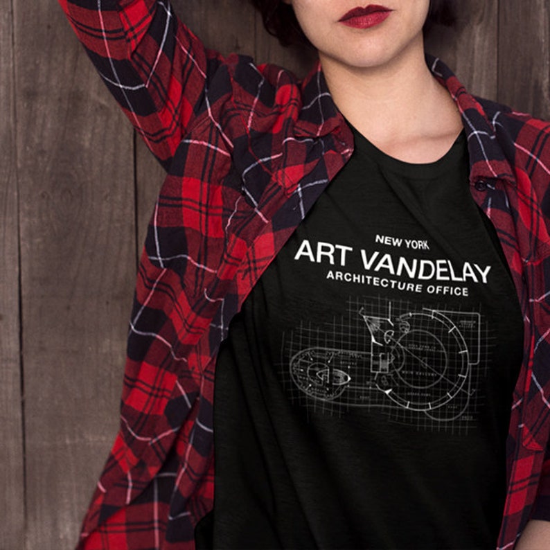 Art Vandelay Blueprint Architect Unisex T-shirt Gift for - Etsy