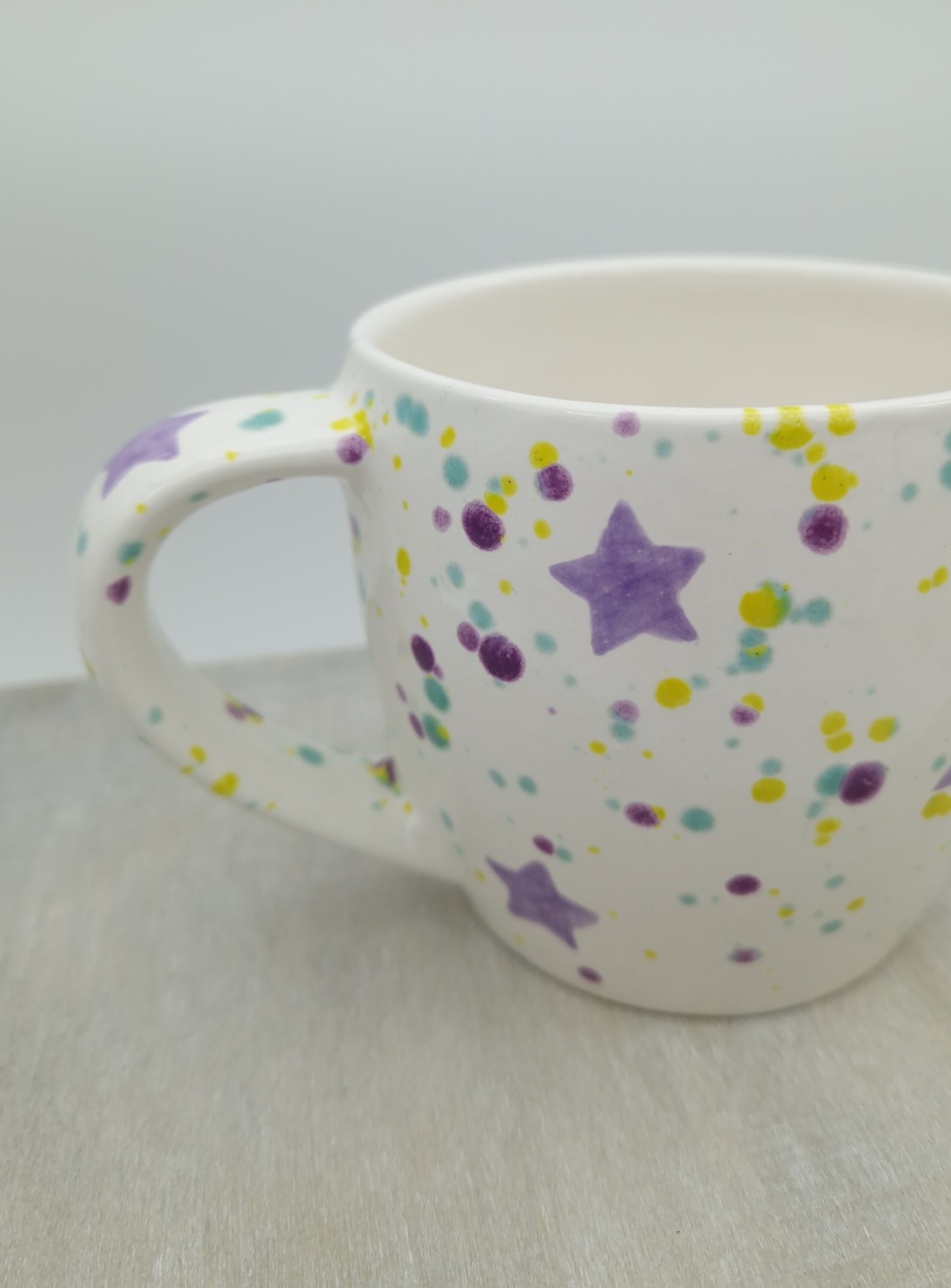 Large Hug Mug Star Design, Handmade, Ceramics, Unique Gifts ...