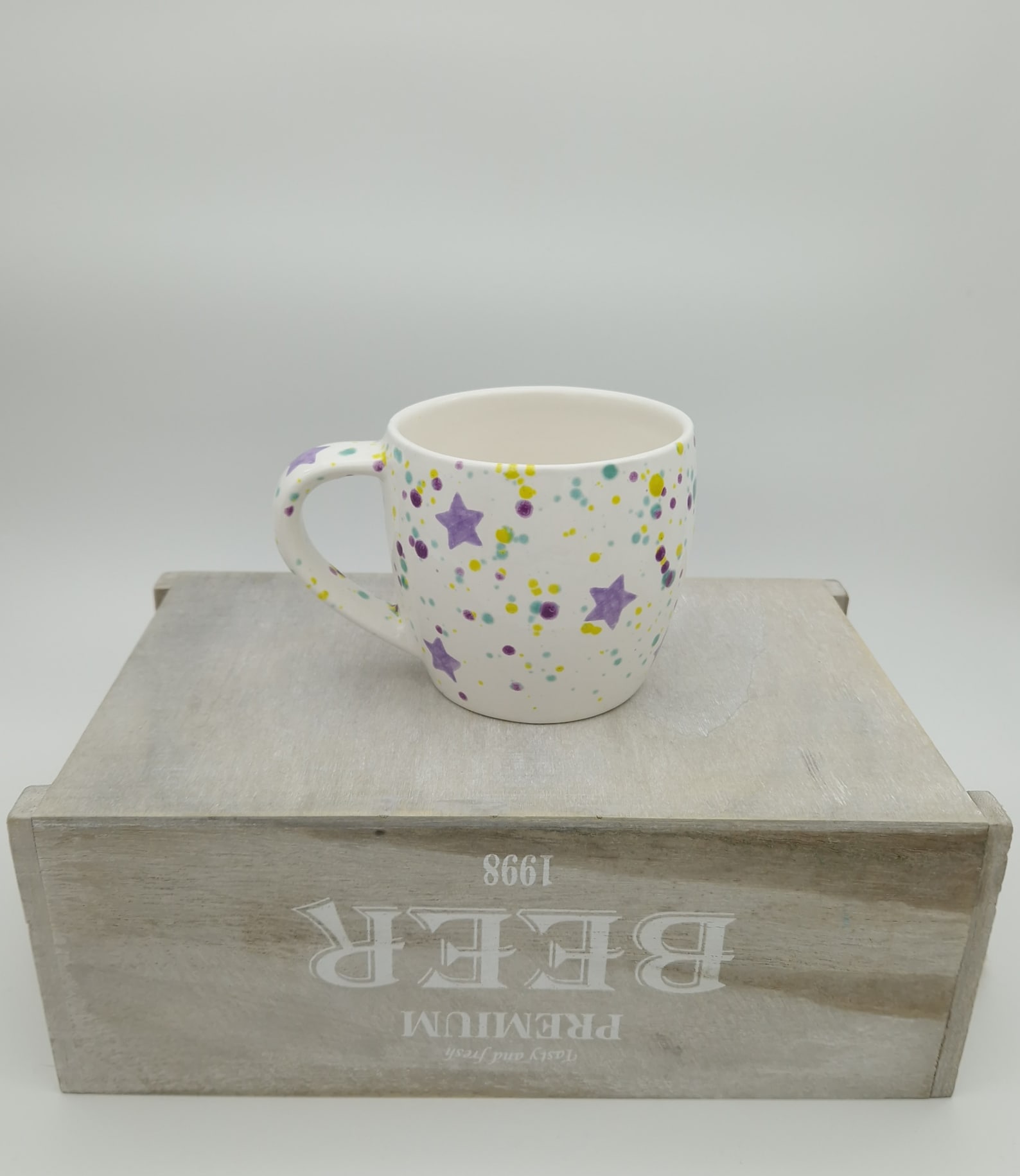 Large Hug Mug Star Design, Handmade, Ceramics, Unique Gifts ...
