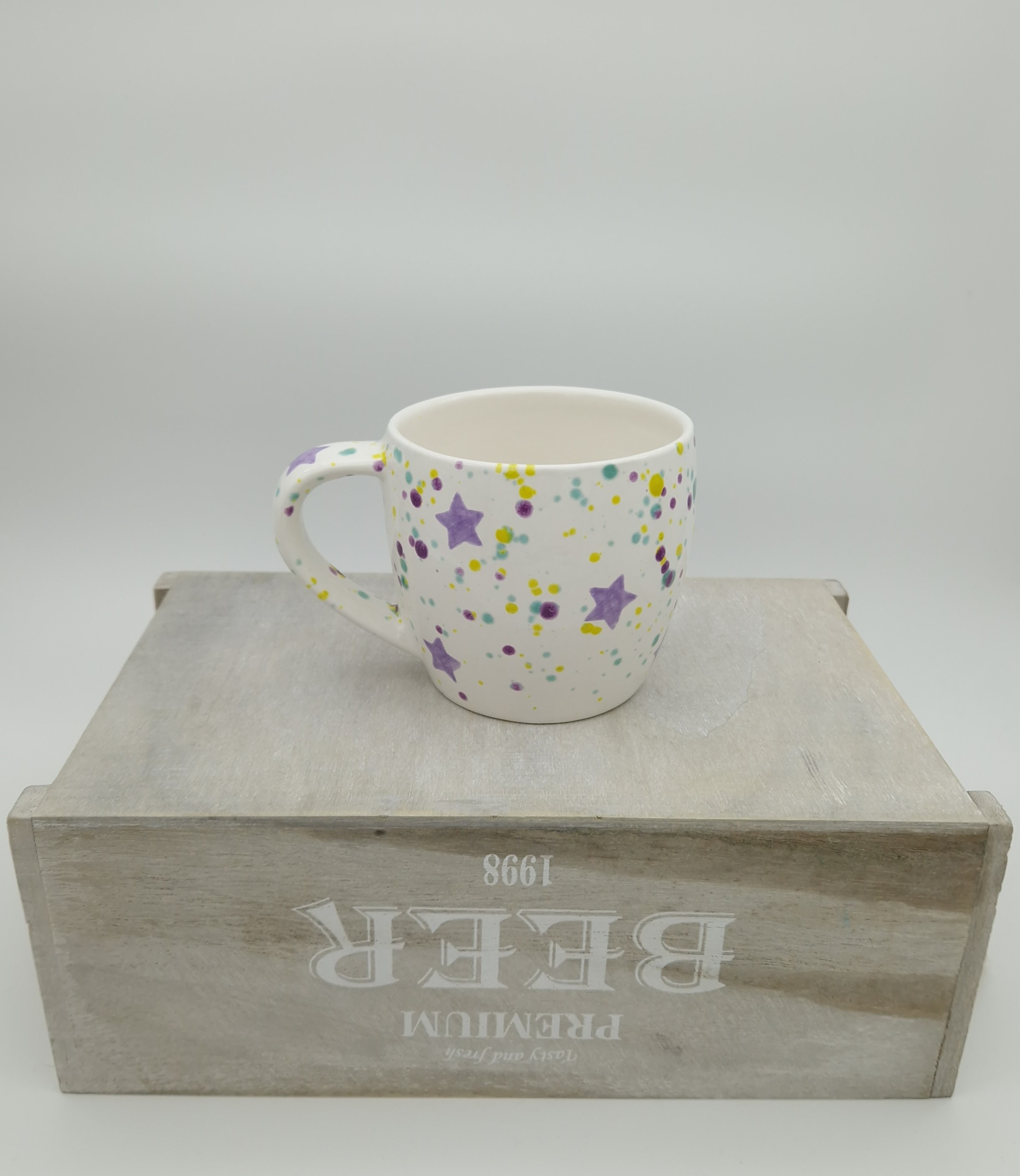 Large Hug Mug Star Design, Handmade, Ceramics, Unique Gifts ...