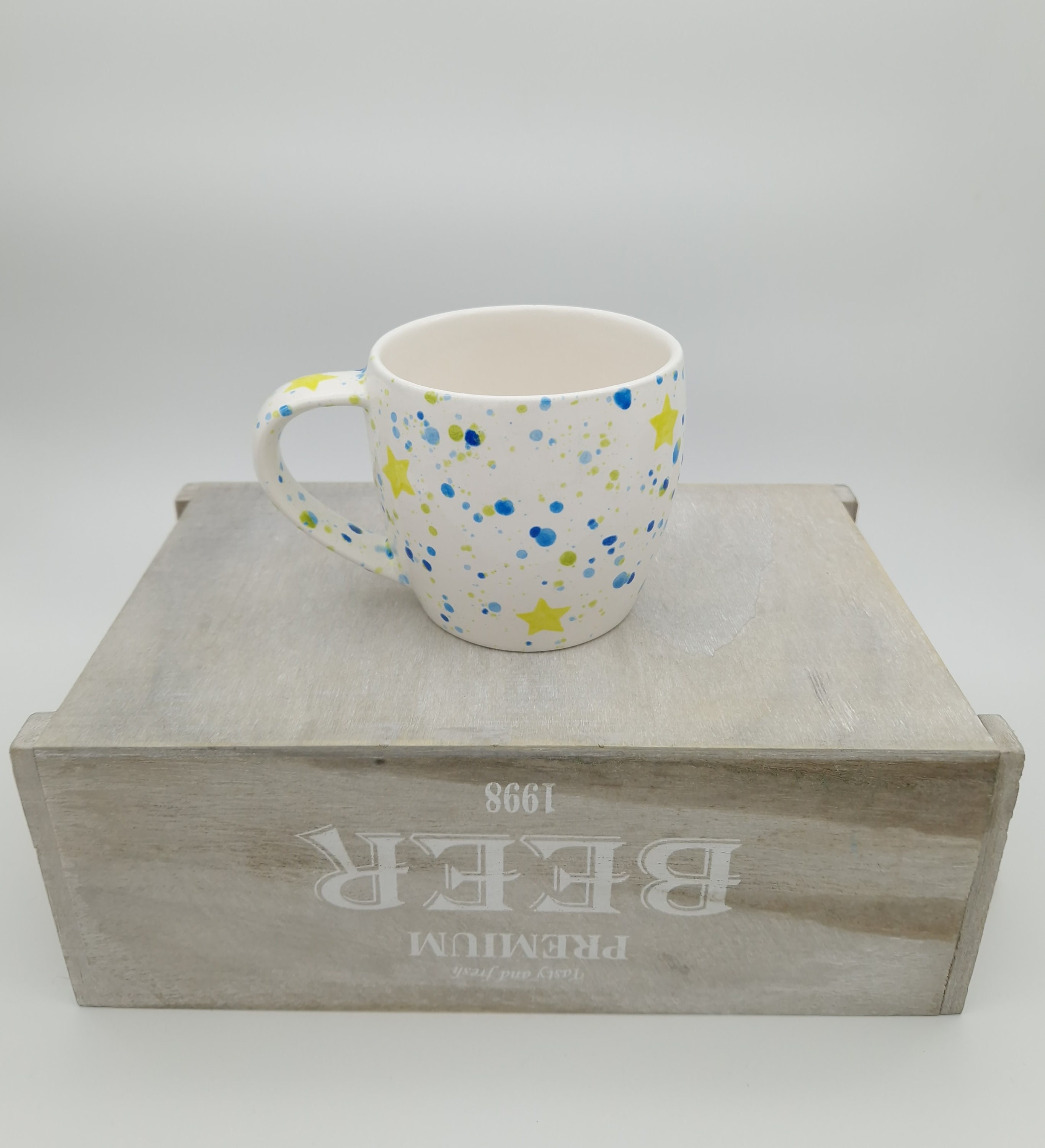 Large Hug Mug Star Design, Handmade, Ceramics, Unique Gifts ...