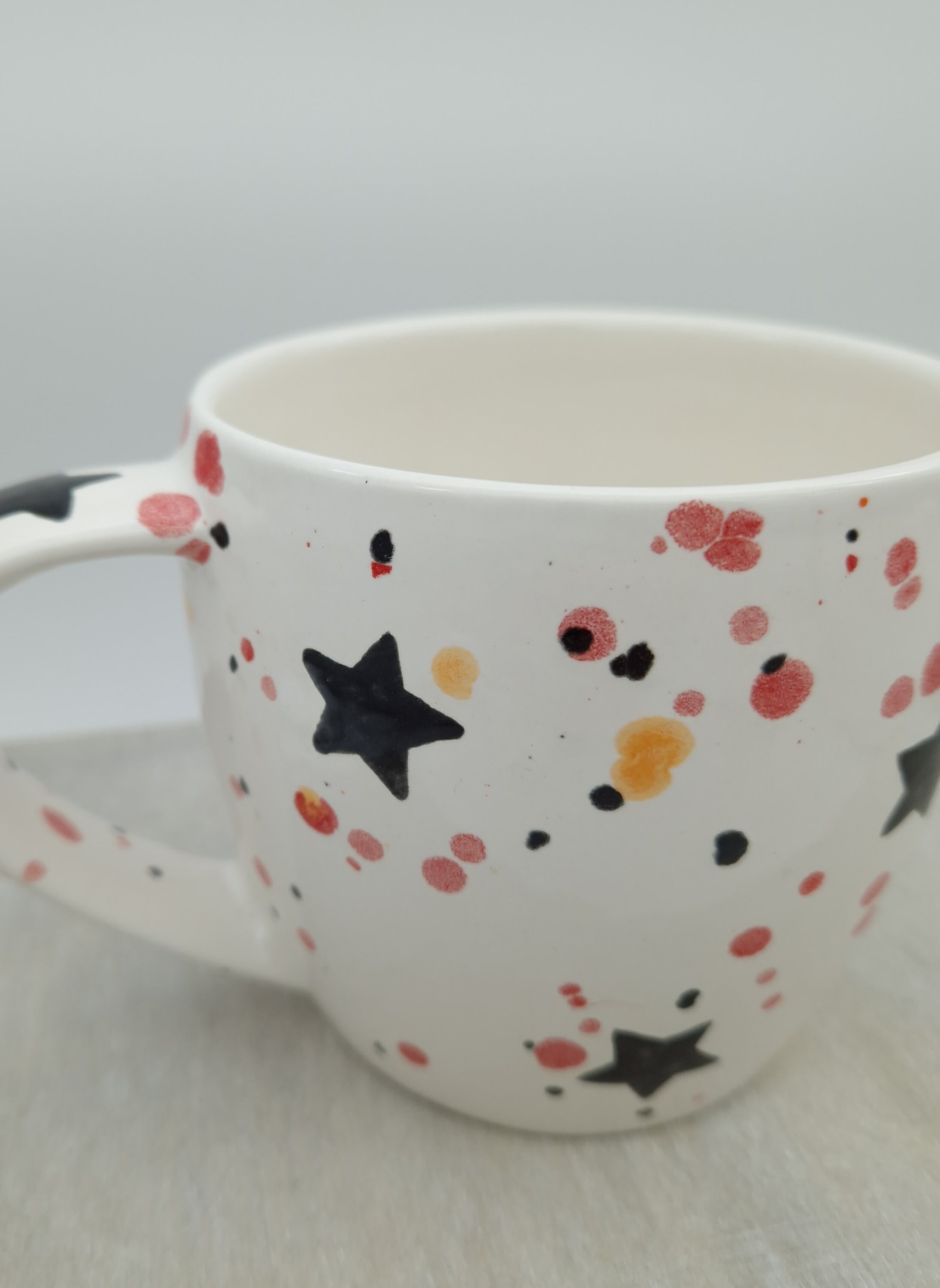 Large Hug Mug Star Design, Handmade, Ceramics, Unique Gifts ...