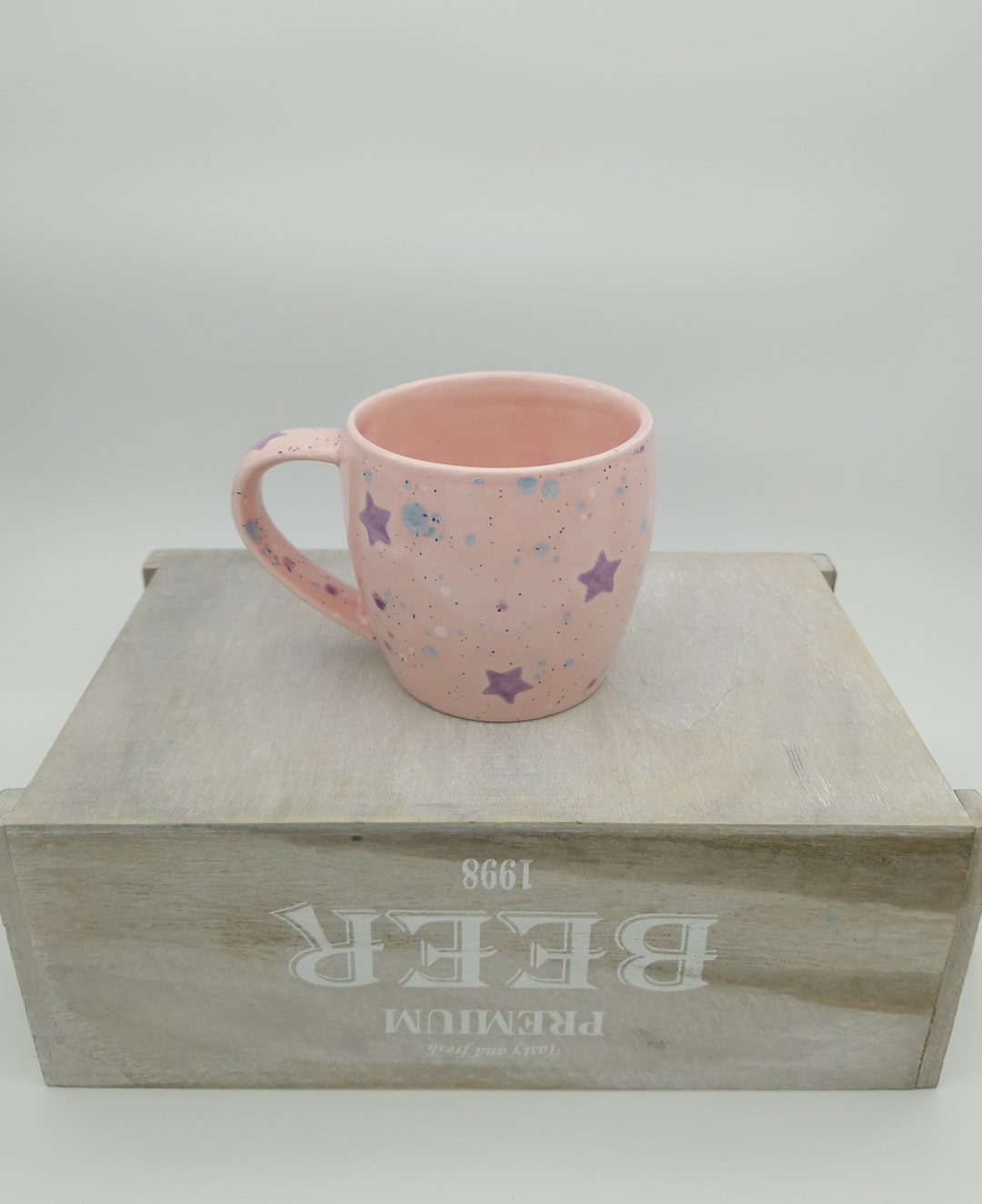 Large Hug Mug Star Design, Handmade, Ceramics, Unique Gifts ...