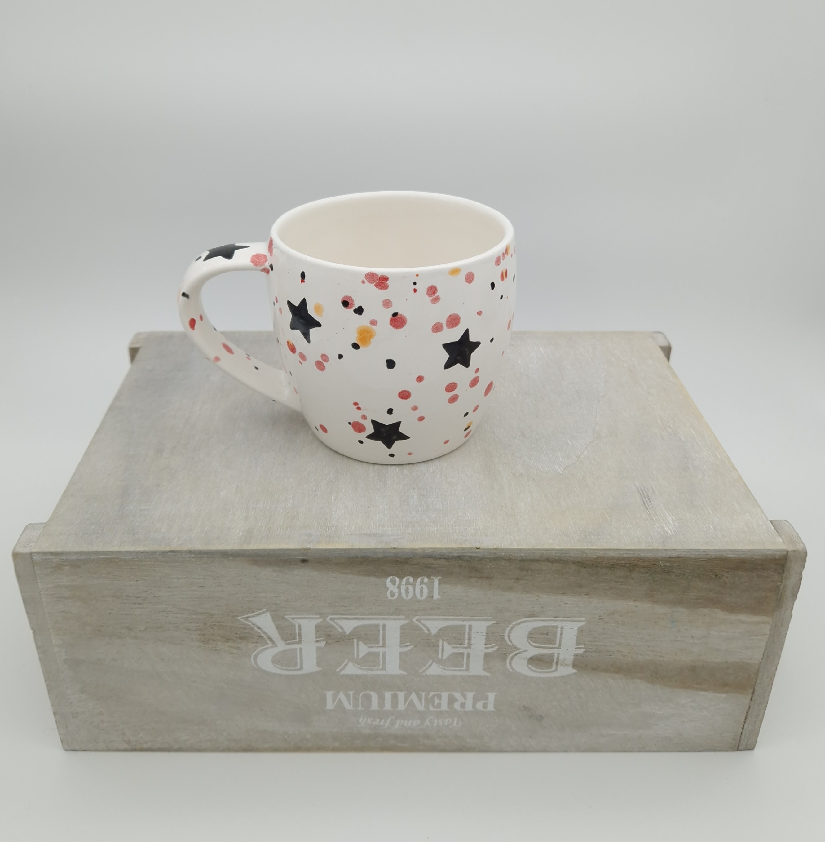 Large Hug Mug Star Design, Handmade, Ceramics, Unique Gifts ...