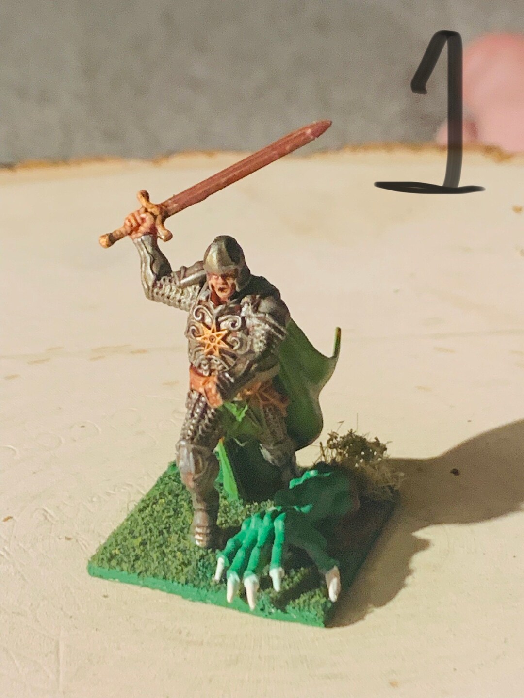 Male Human Hand Painted Miniature for Dungeons & Dragons - Etsy