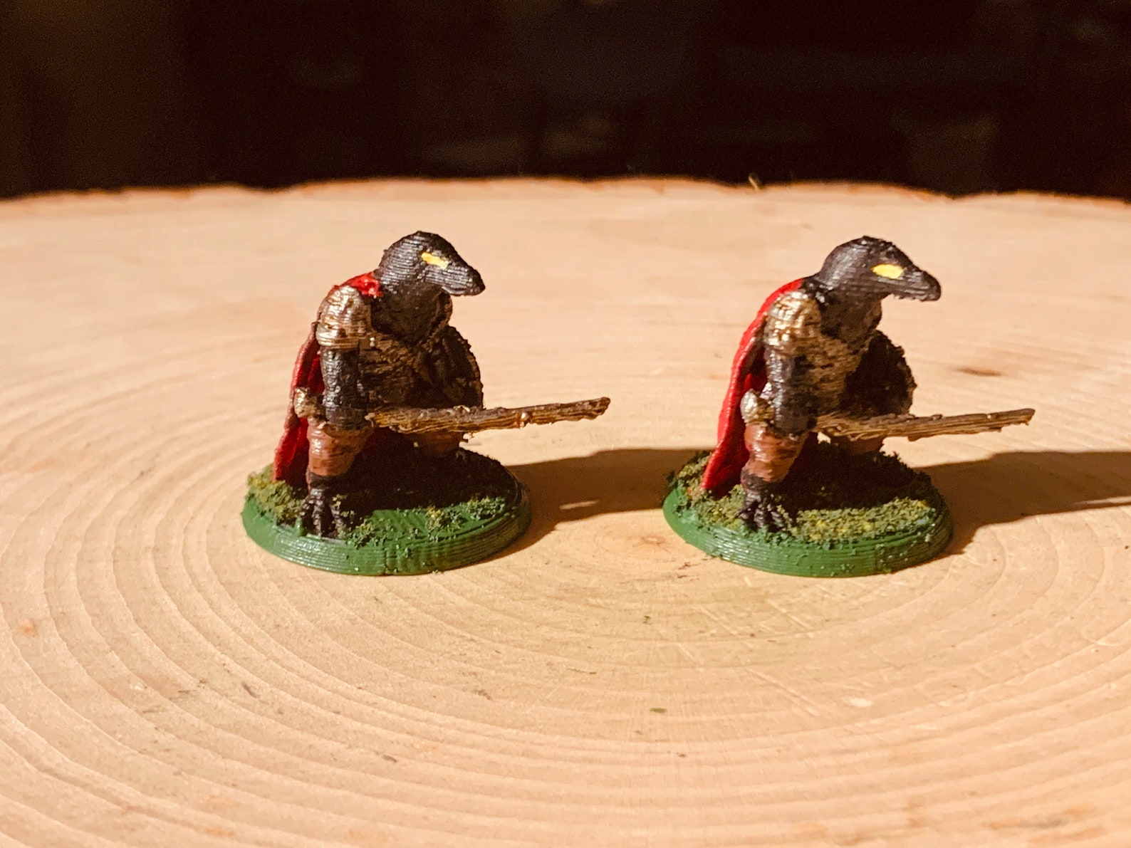 Kenku Miniature Hand Painted for Dungeons & Dragons - Etsy