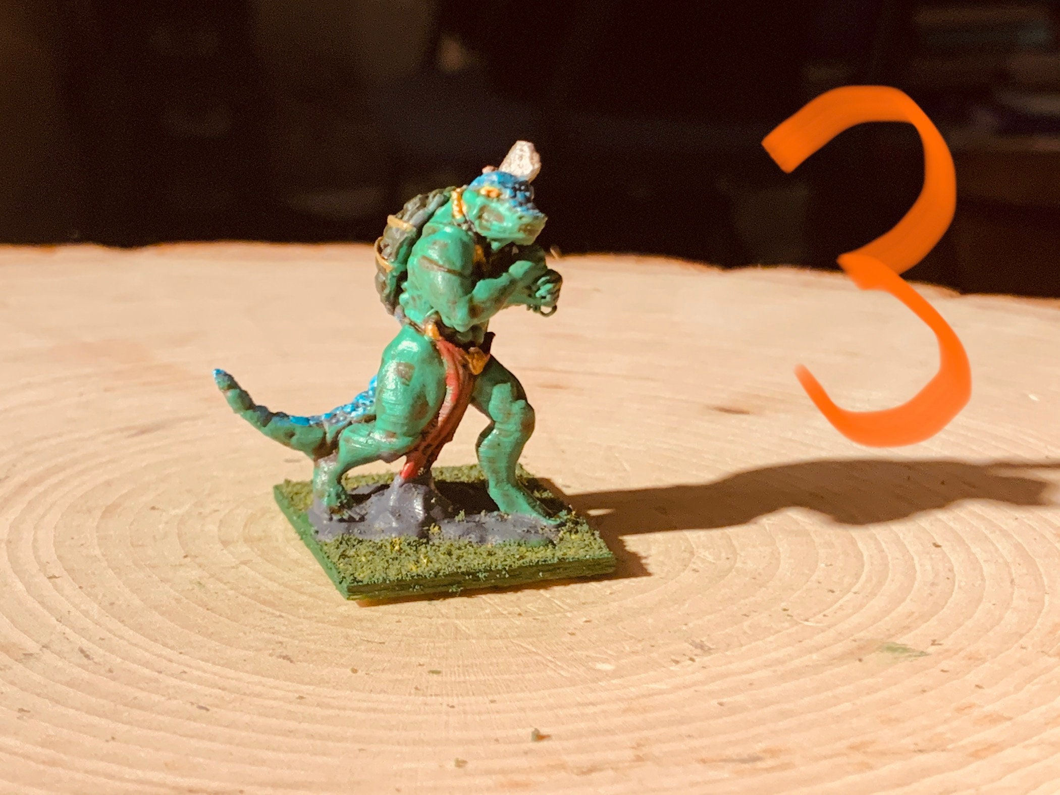 Lizardfolk Miniature Hand Painted for Dungeons & Dragons | Etsy New Zealand
