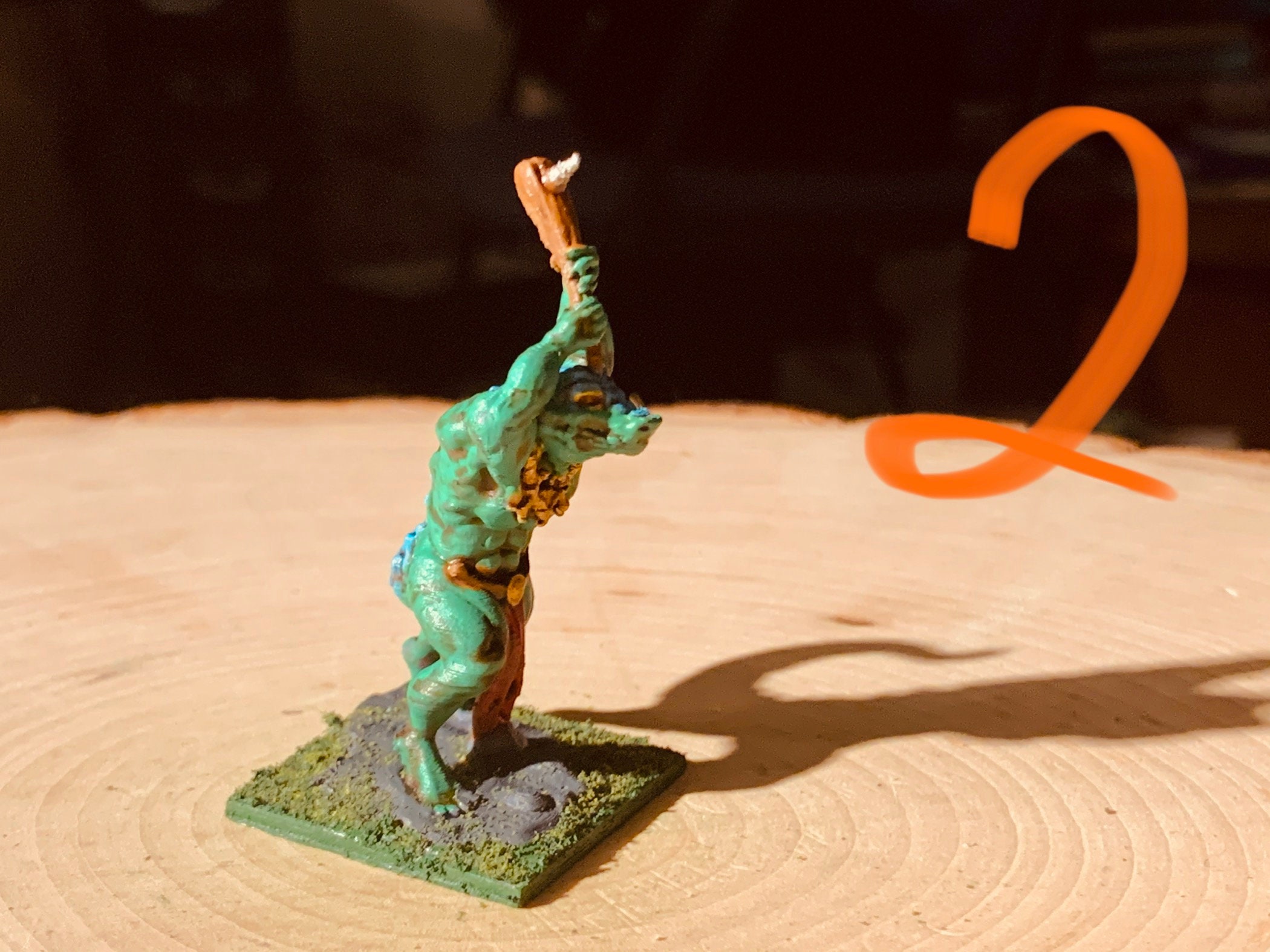 Lizardfolk Miniature Hand Painted for Dungeons & Dragons | Etsy New Zealand