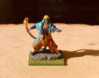 Water Genasi Miniature - Etsy