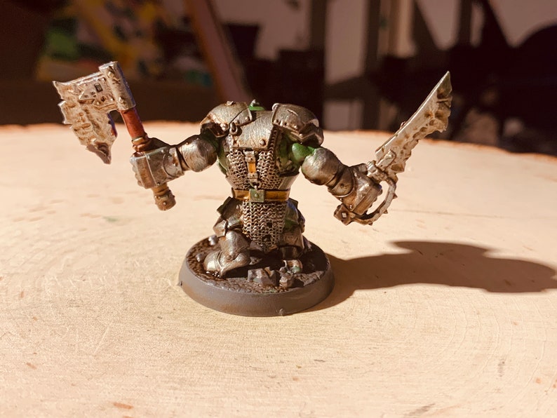 Orc Miniature Hand Painted for Dungeons & Dragons - Etsy