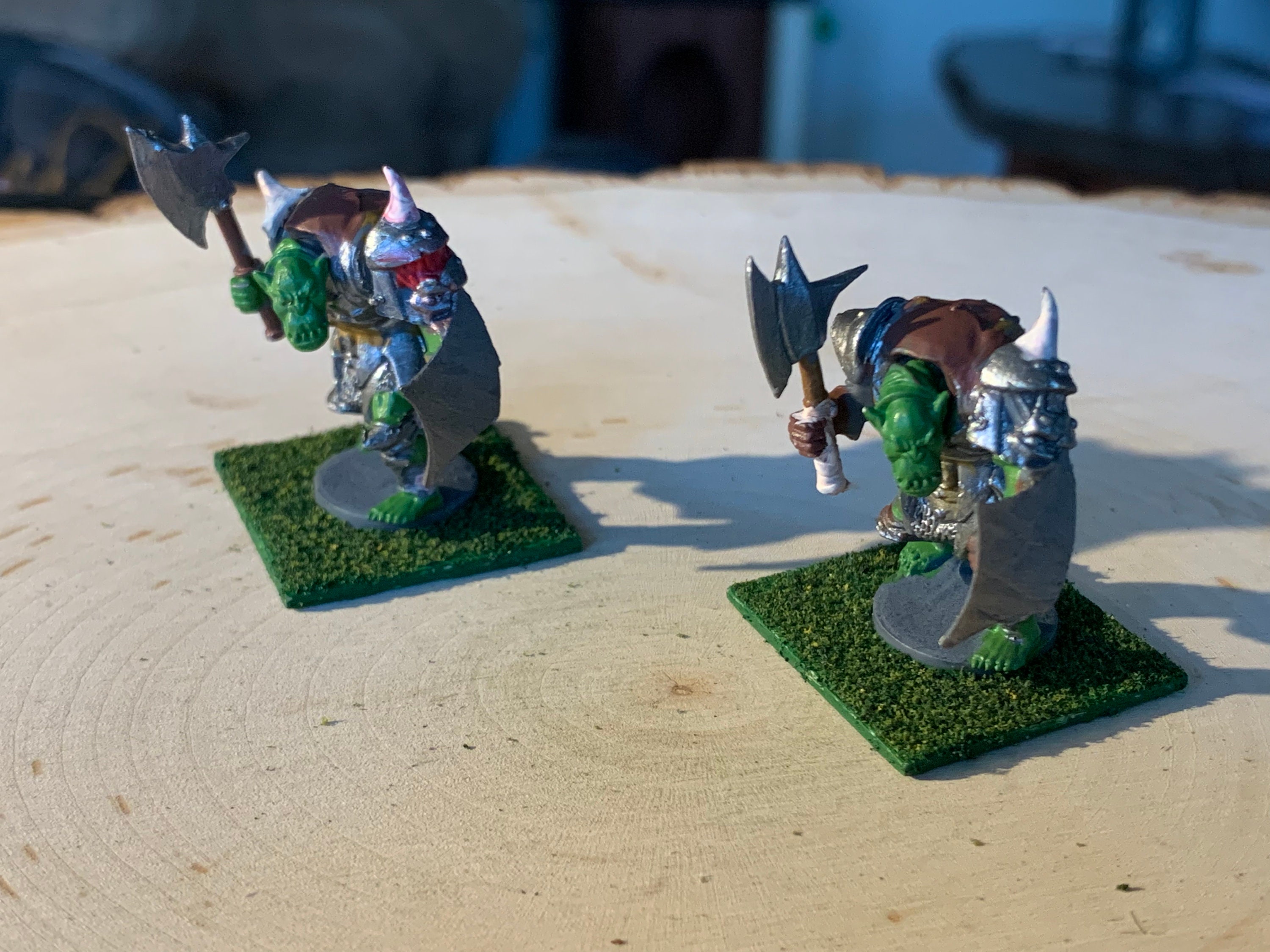 Male Orc Hand Painted Dungeons & Dragons Miniature - Etsy